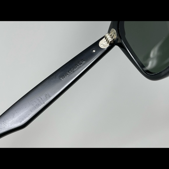 Ray-Ban | Accessories | Vintage Ray Ban Bl Wayfarer Turquoise Maroon ...